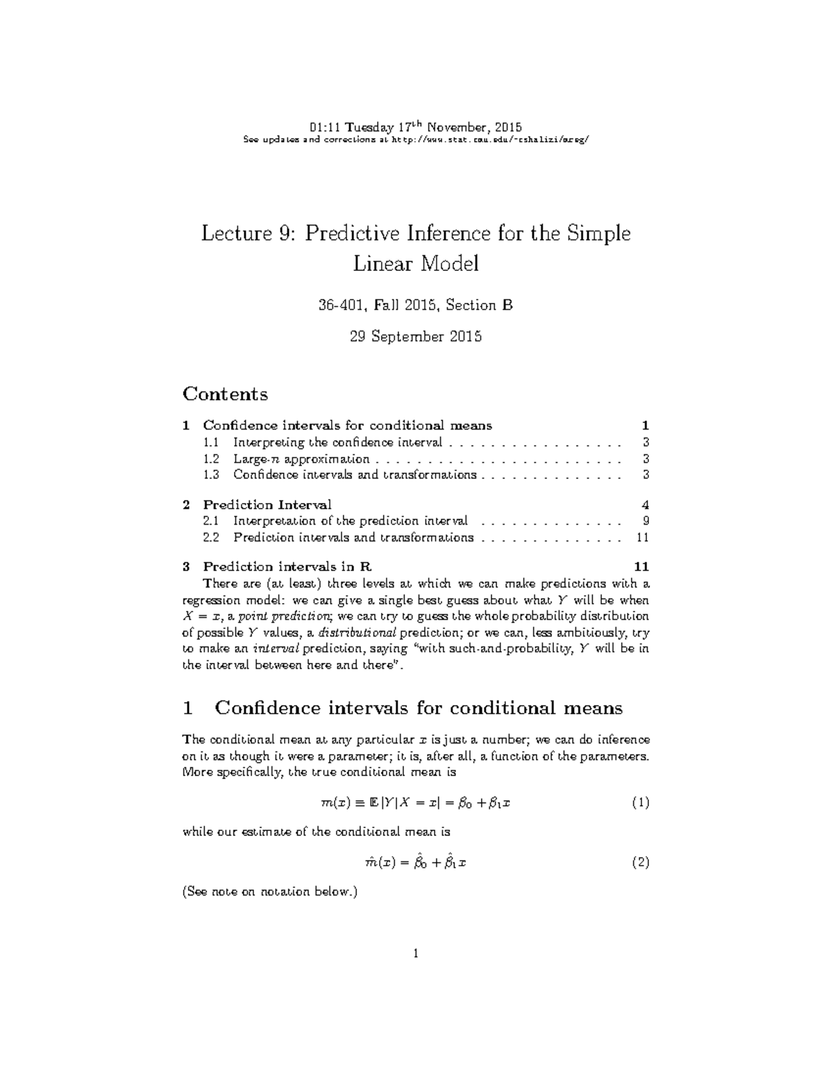 Lecture-09 - Lecture notes 9 - 01:11 Tuesday 17thNovember, 2015 See ...