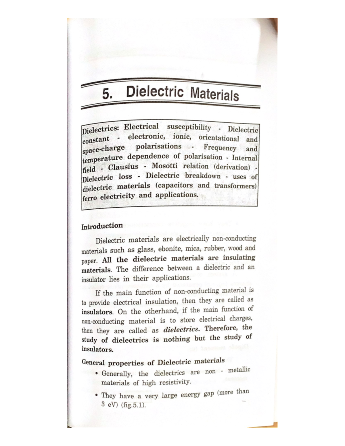 5. Dielectric Materials - Basic Electrical and Electronics - Studocu