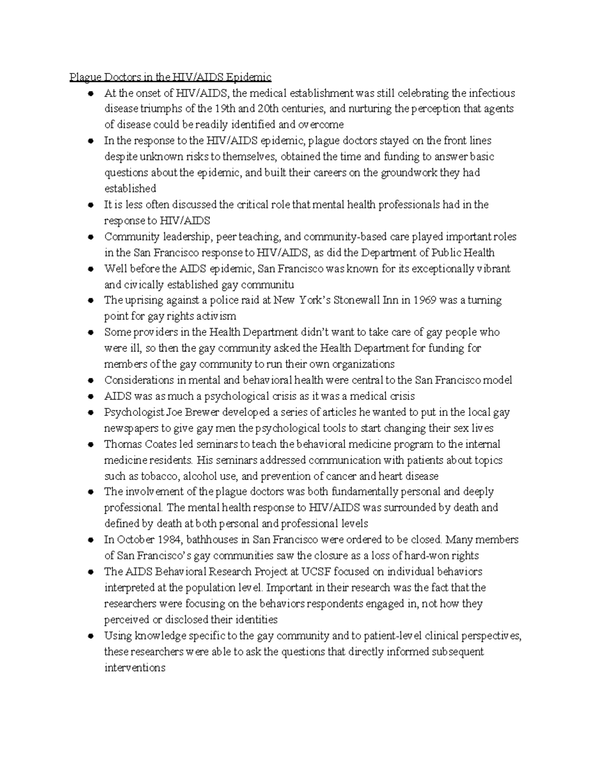 Plague doctors reading notes - Plague Doctors in the HIV/AIDS Epidemic ...