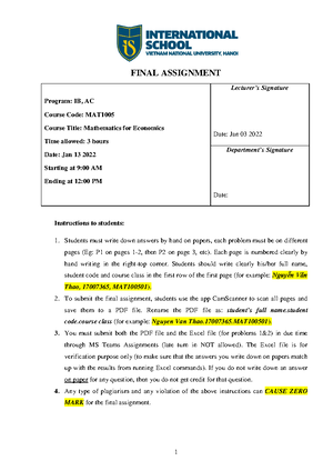NHÓM 8 KINH TẾ HỌC MAC02 - hih - ĐẠI HỌC QUỐC GIA HÀ NỘI KHOA QUẢN TRỊ VÀ KINH DOANH TIỂU LUẬN ...