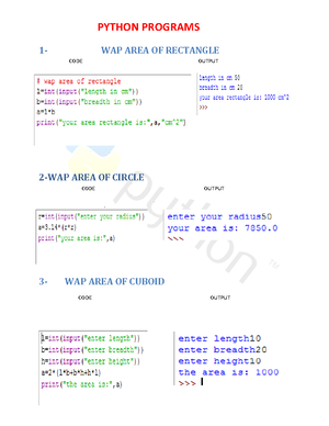 CSC1015F 2021 Exam June memo - Name: Student Number: University of Cape Town ~ Department of ...