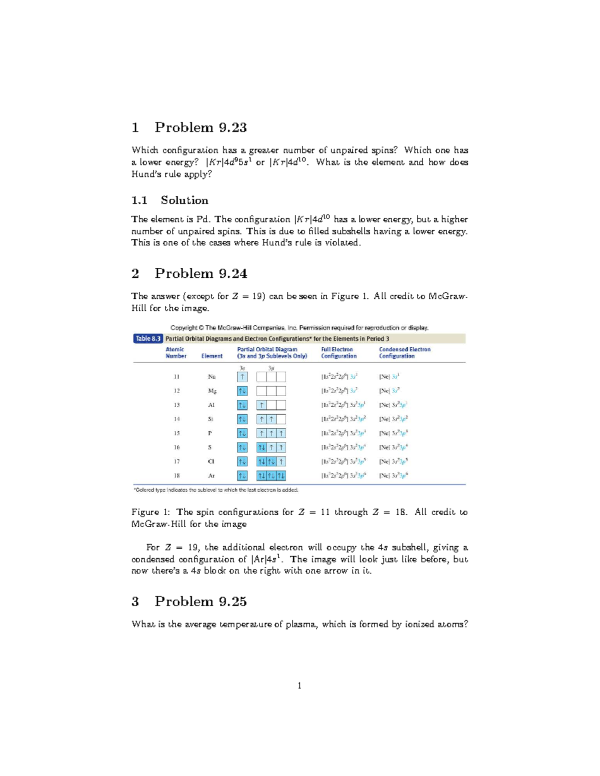 Maxwell distribution - 1 Problem 9 Which configuration has a greater ...