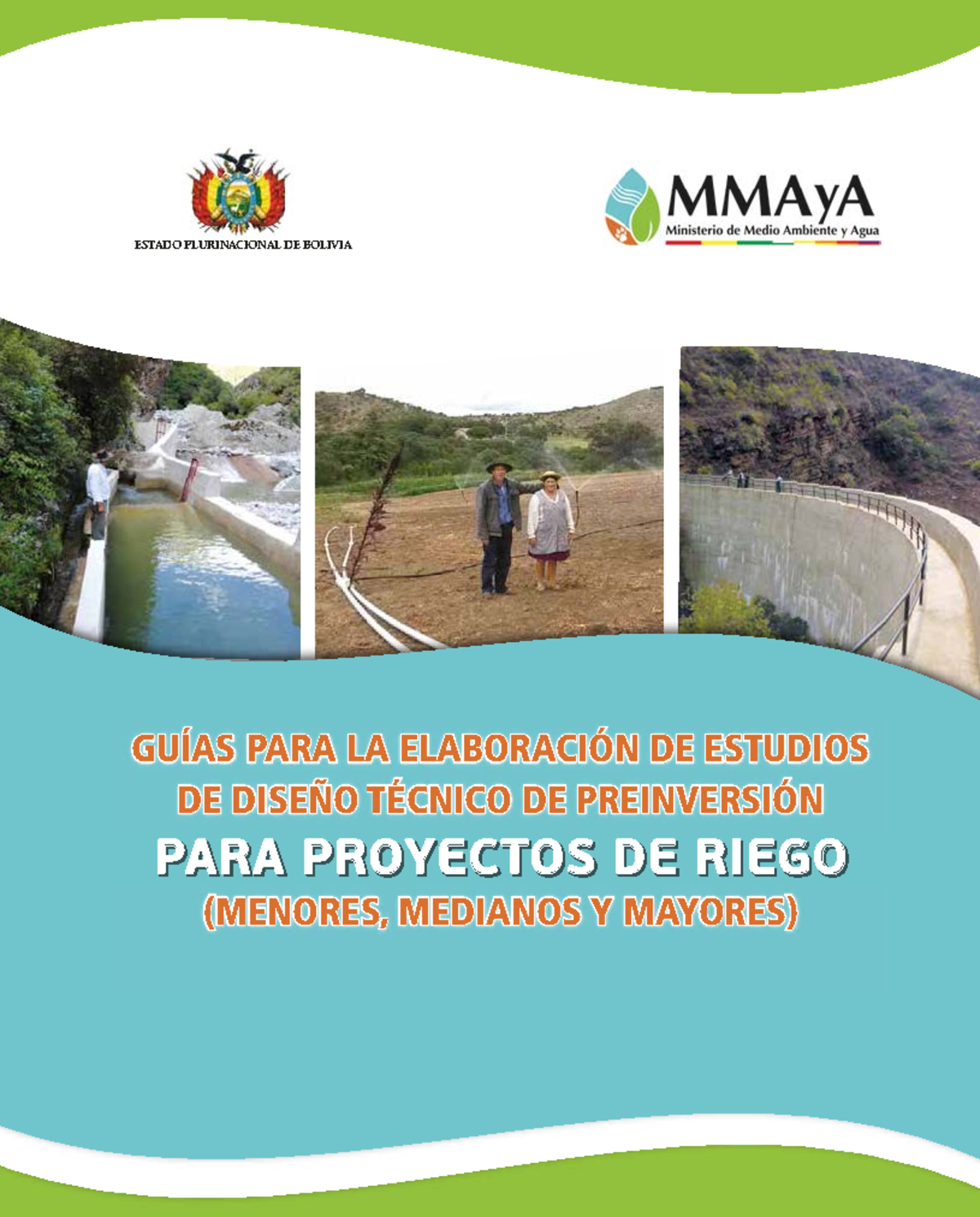 11. Guias para elaboracion de EDTP Riego - ESTADO PLURINACIONAL DE ...