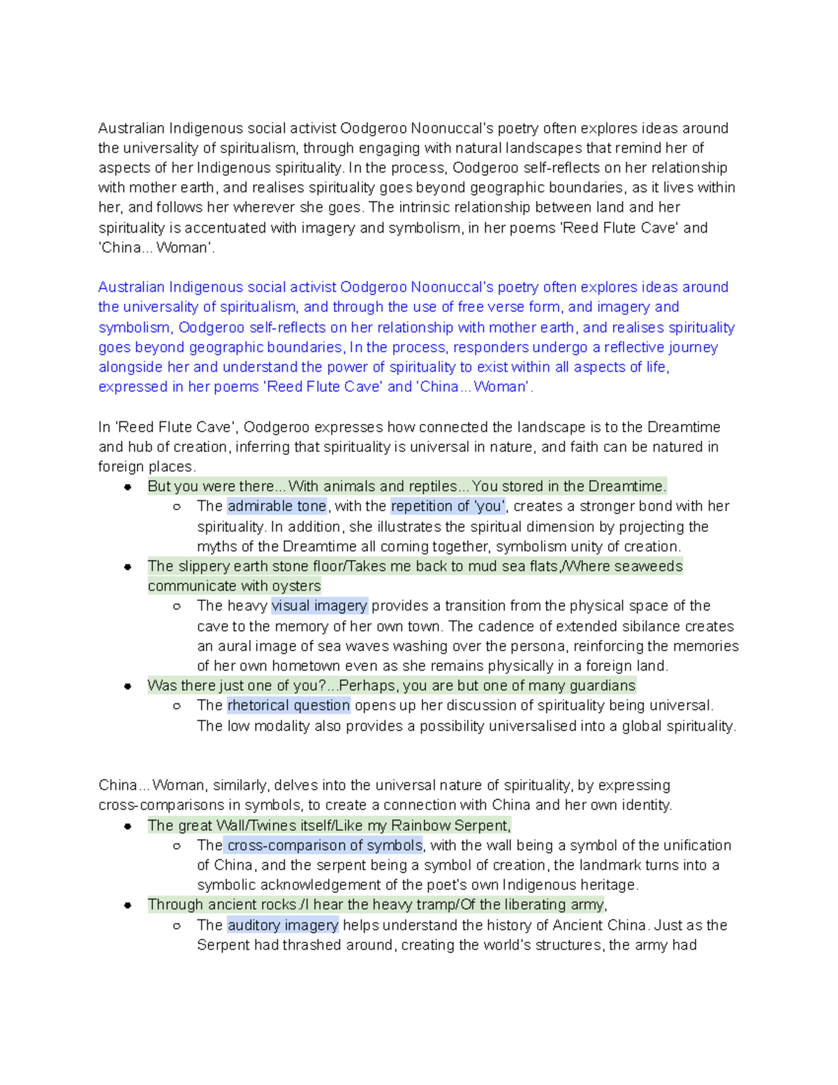 Essays Plans Oodgeroo Noonuccal - Australian Indigenous social activist ...