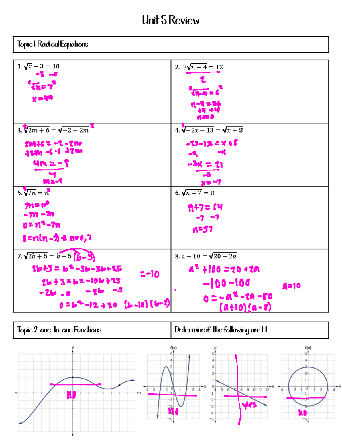 Download 7938830 - Math notes for extended Algebra - Unit 5 Review ...