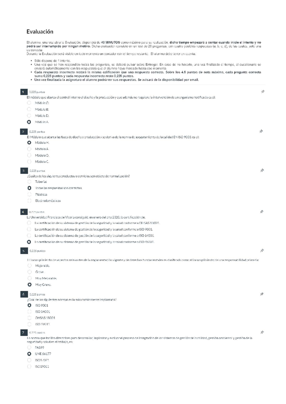 A13 Examen (4) mío nota 4,5 - Evaluación El alumno, una vez abra la ...