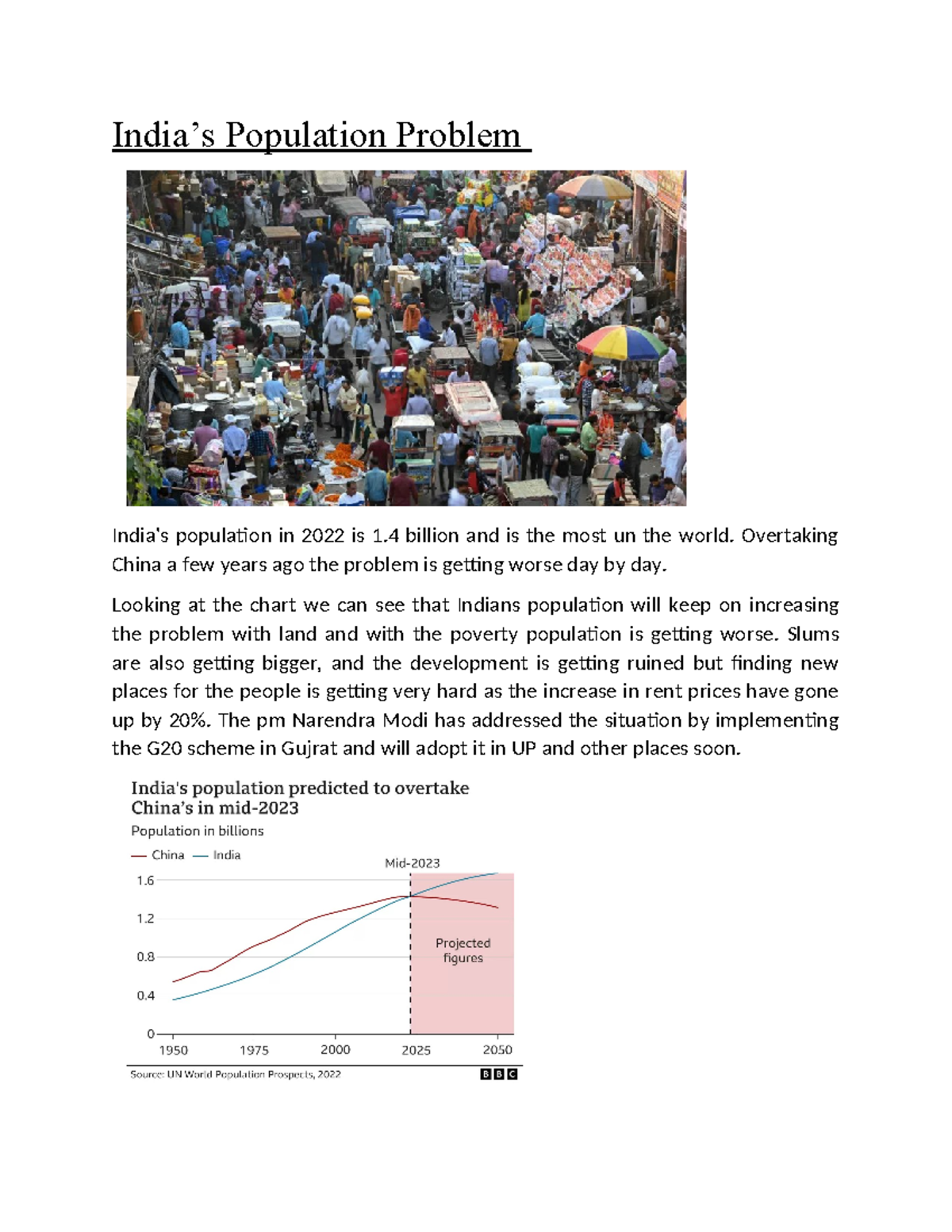 India’s Population Problem - India’s Population Problem India's ...