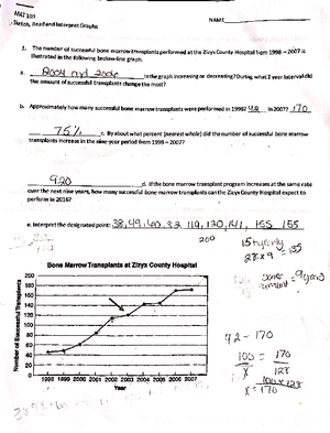 Lab 01 Scientific Method, Metrics, Graphing - Name