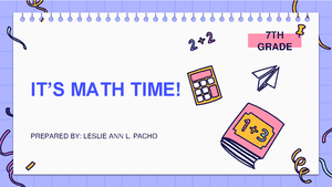 Lesson Plan Grade 7 Mathematics- Basic Geometric Constructions ...