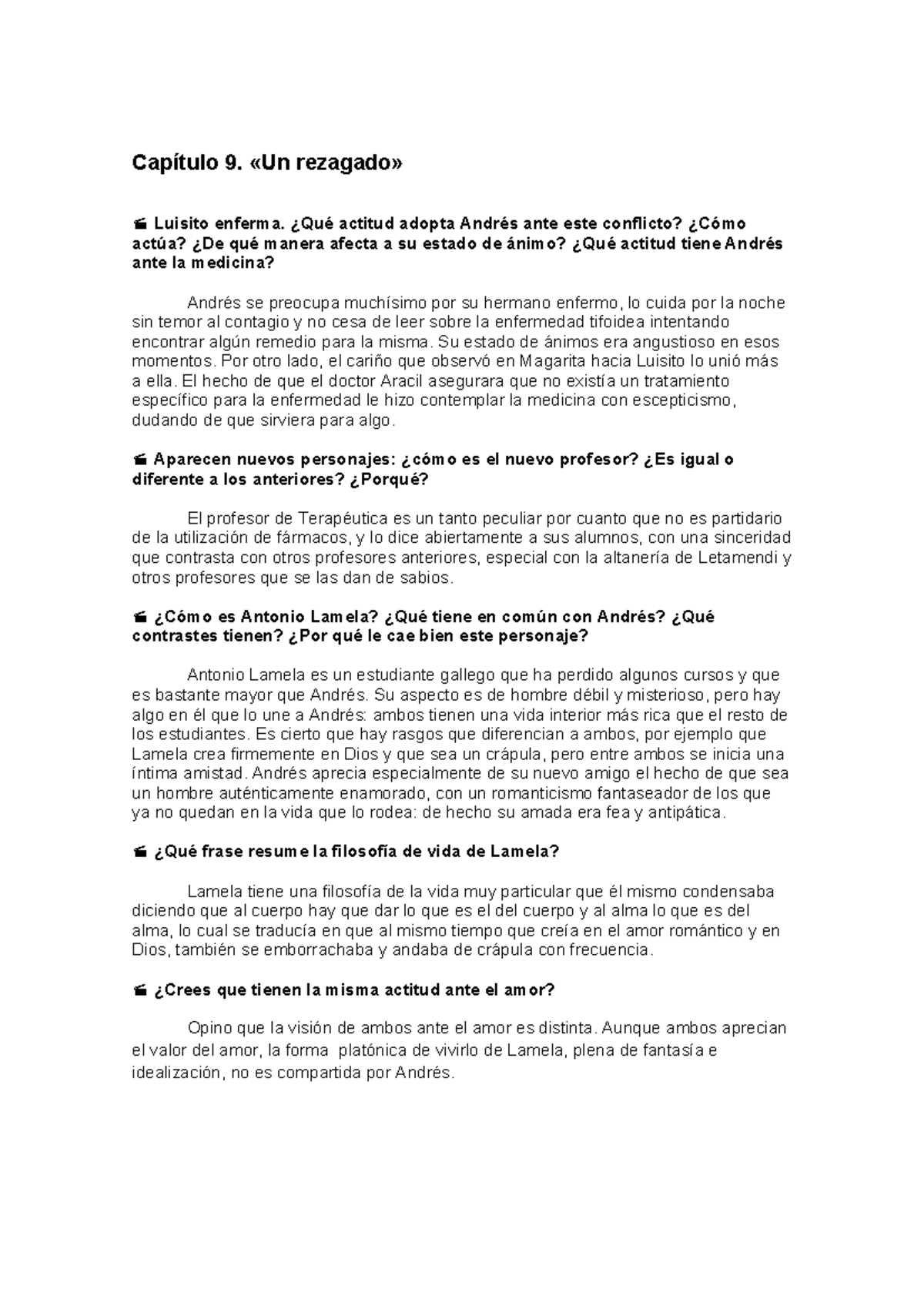 El árbol de la Ciencia Parte 1 Capítulo 9 Un rezagado - Capítulo 9. «Un ...