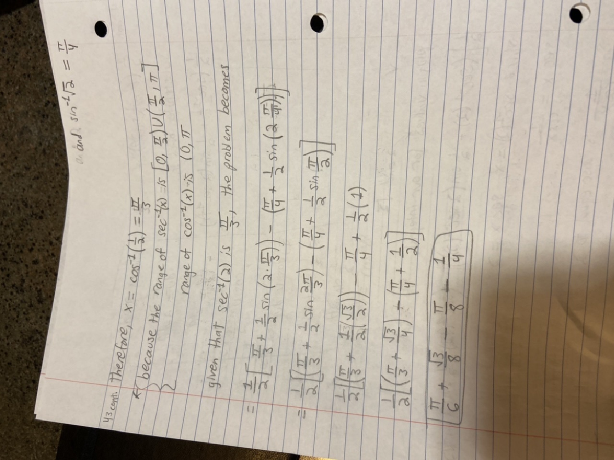 6.2 Problem 43 answer - homework - MATH 182 - UNLV - Studocu