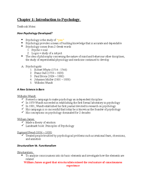 PSYCH 1010 - Module 27, questions and answers - Warning: TT: undefined function: 32 Warning: TT ...