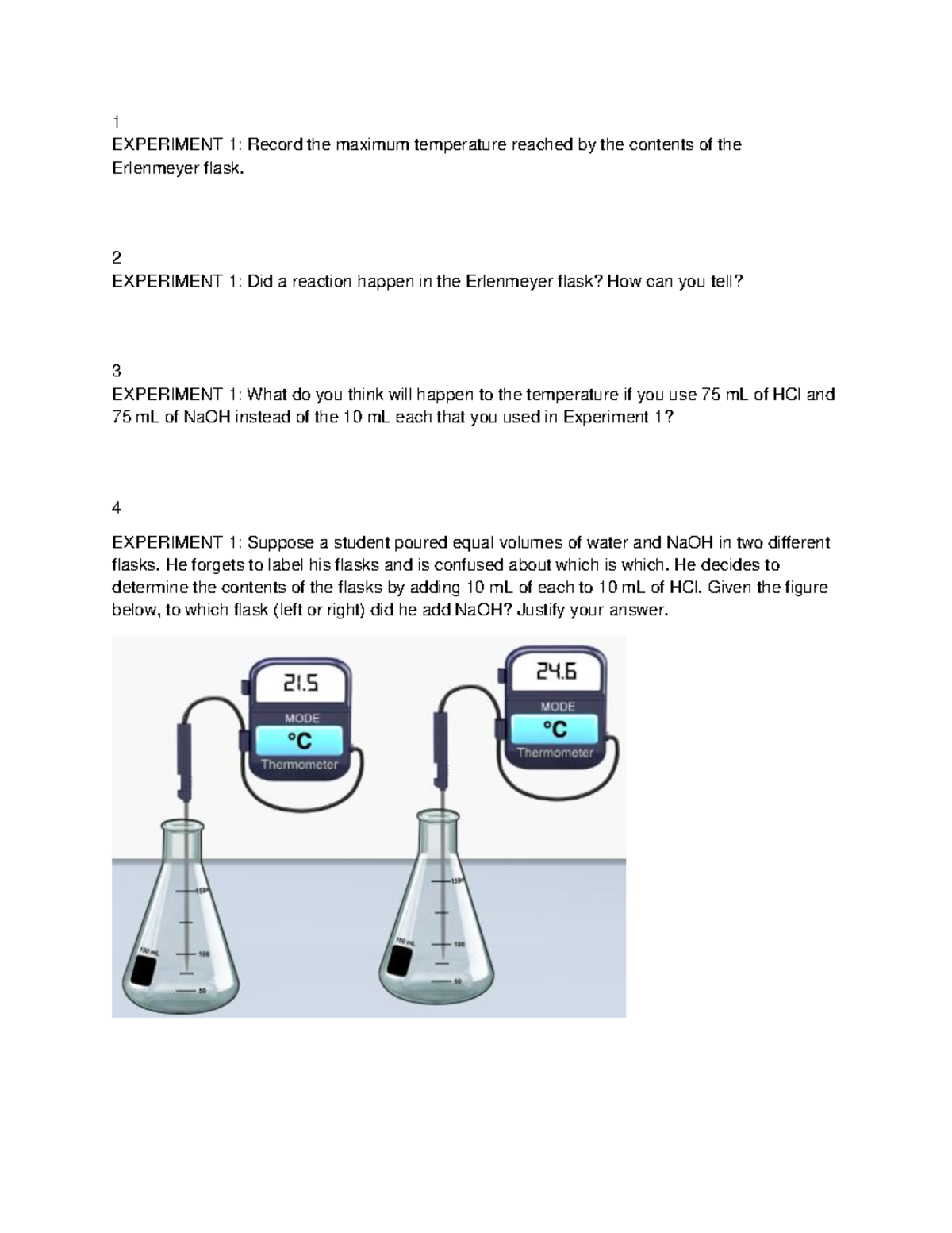 Worksheet Introduction to Lab Simulations - 1 EXPERIMENT 1: Record the ...