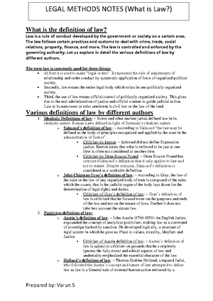 Unit 04 Parts of a statute - PARTS OF A STATUTE Statute: According to ...