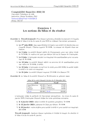 Chapitre 1 Les Travaux Dinventaire Principes De Base Chapitre 1