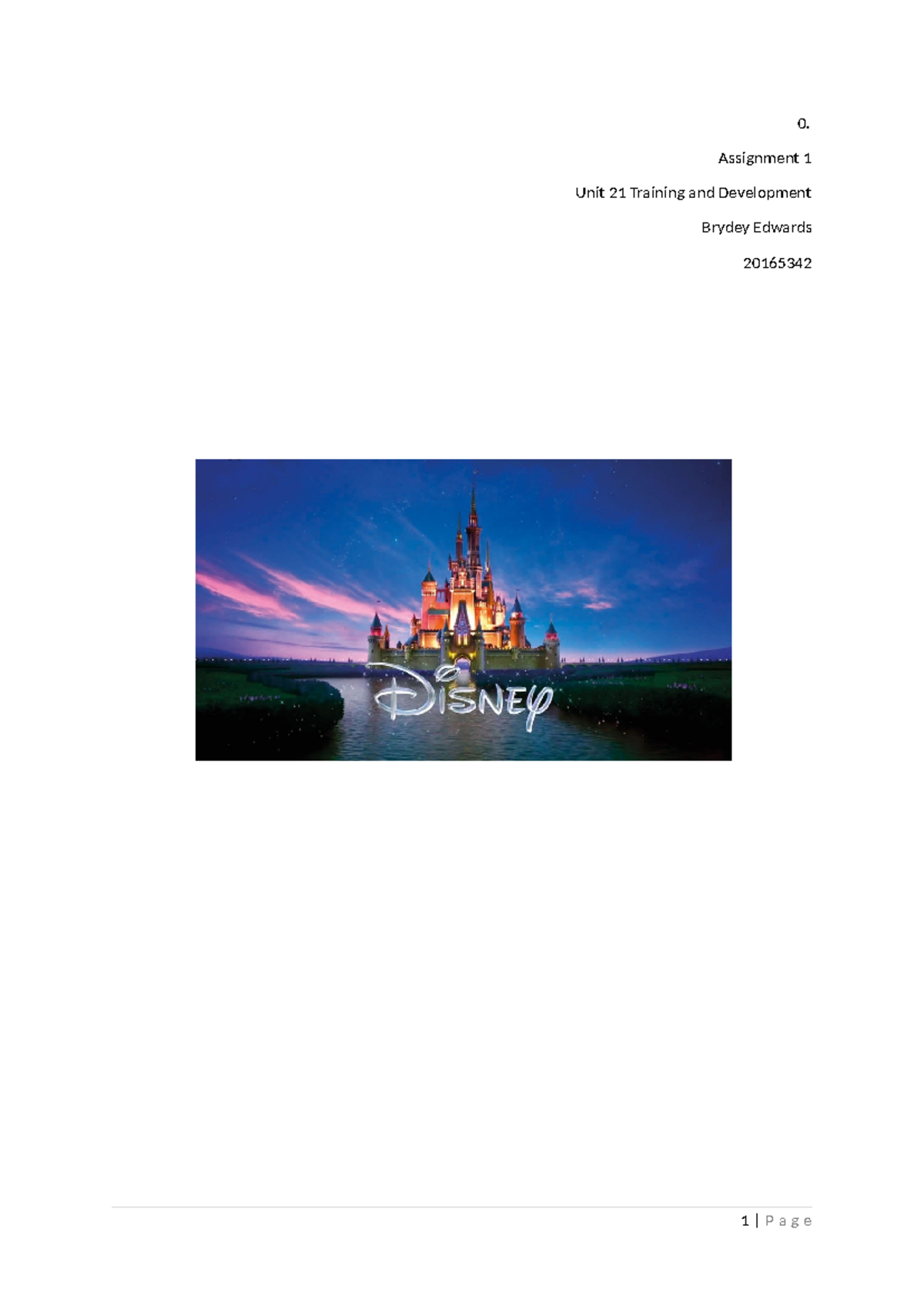 Unit 21 Training And Development Assignment 1 Merit 0 Assignment 1 Unit 21 Training And