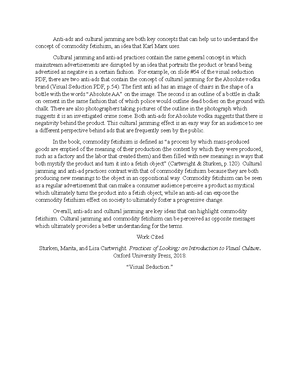 Written Assignment 1- Myth of photographic truth - As a visual consumer ...