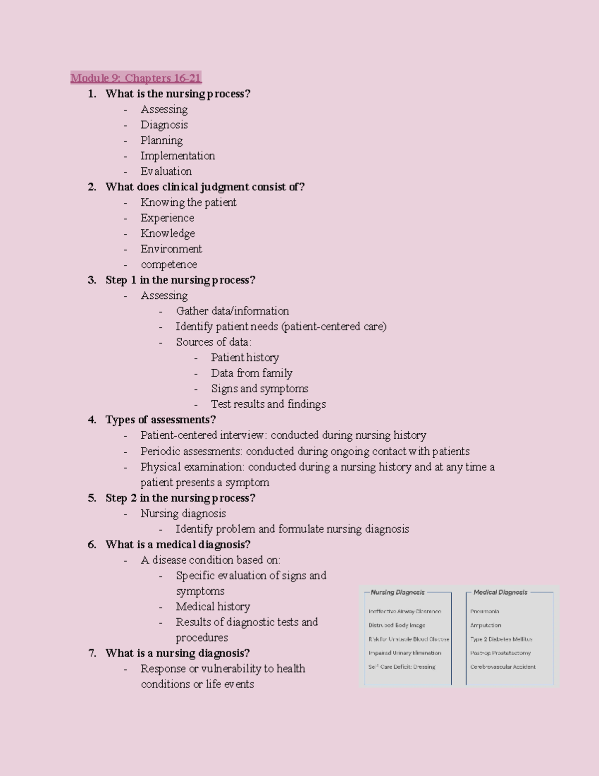 202 EXAM #2 - NO COMMENT - Module 9: Chapters 16- 1. What is the ...