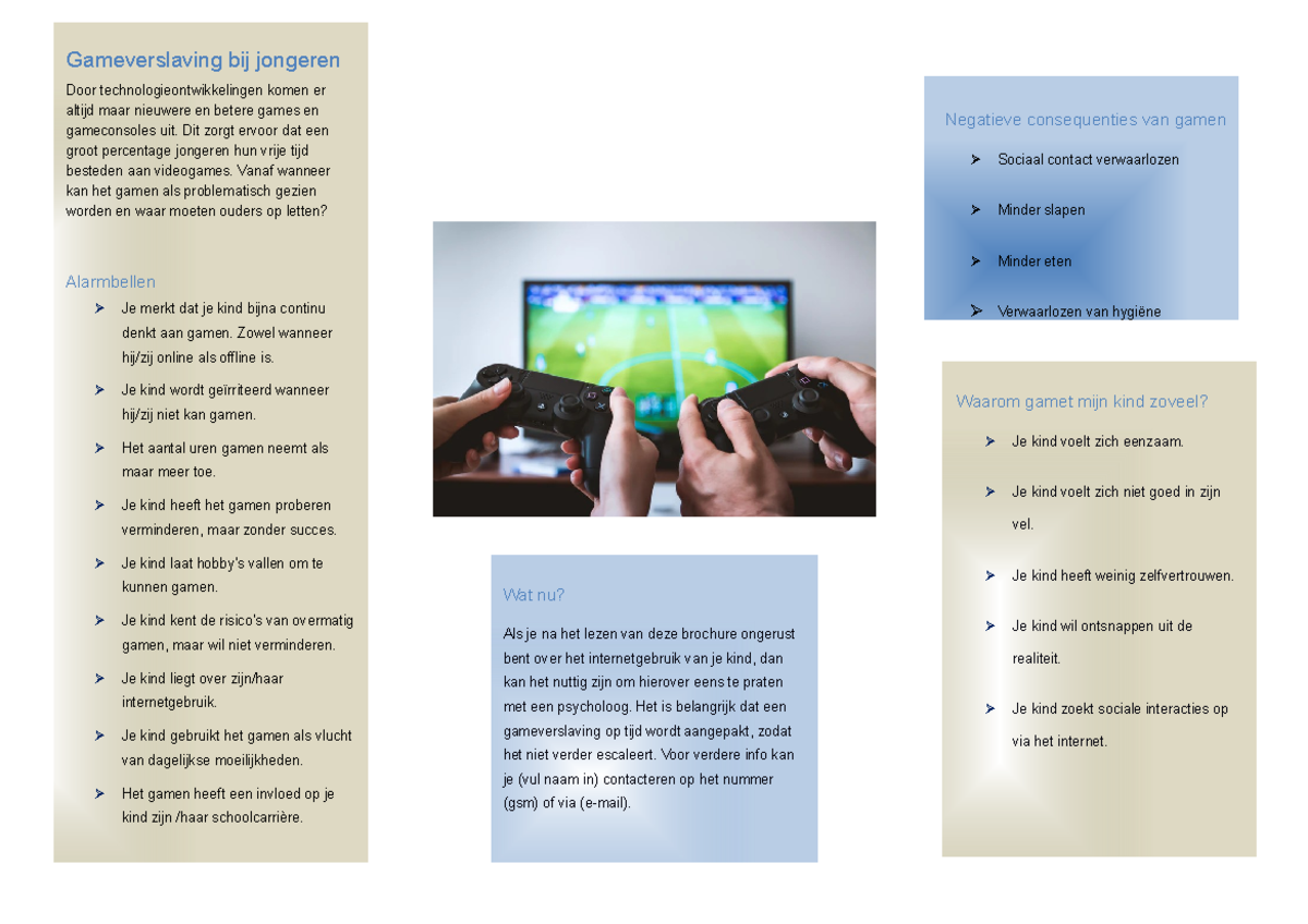 Brochure mpo - Wat nu? Als je na het lezen van deze brochure ongerust ...
