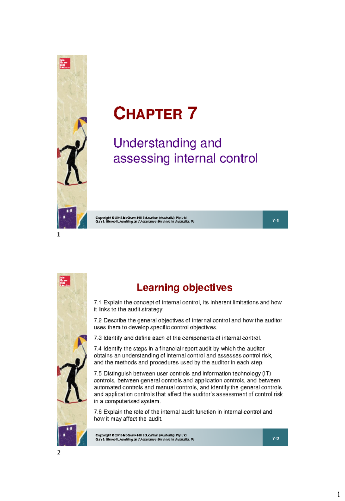 PPT ch07 - Lecture WK 7 - Copyright © 2018 McGraw-Hill Education (Australia) Pty Ltd Gay & - Studocu