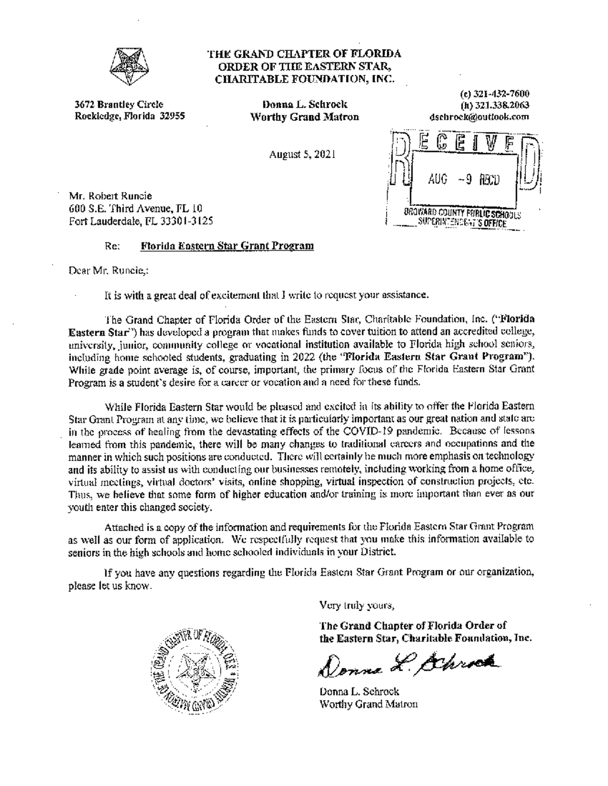 Florida Eastern Star Scholarship - ARCH 110AC - Studocu