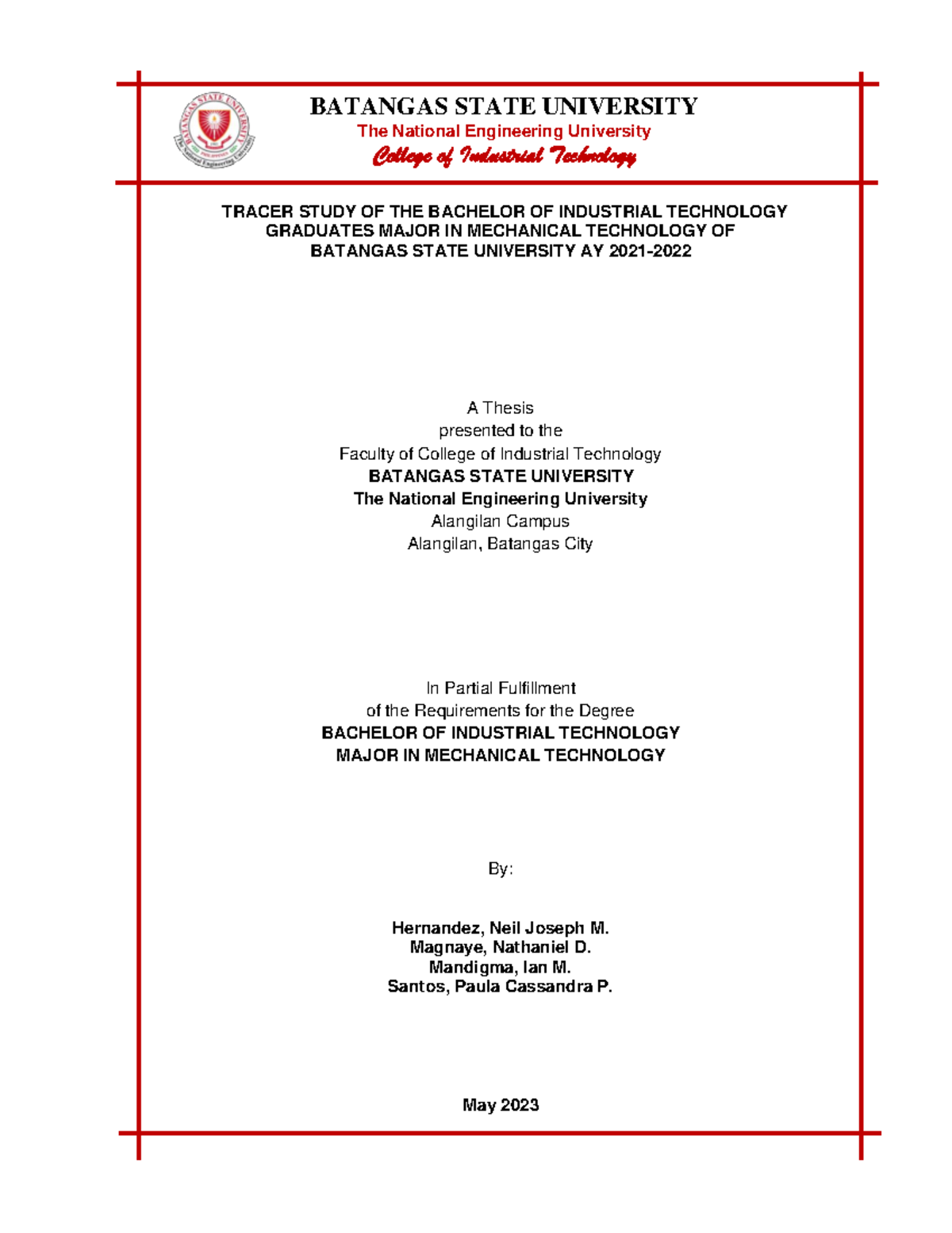 16- Tracer- Study - The National Engineering University College of ...