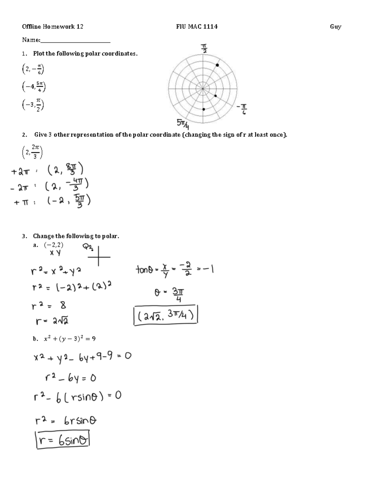 Offline+Homework+12+MAC1114 - Offline Homework 12 FIU MAC 1114 Guy Name ...