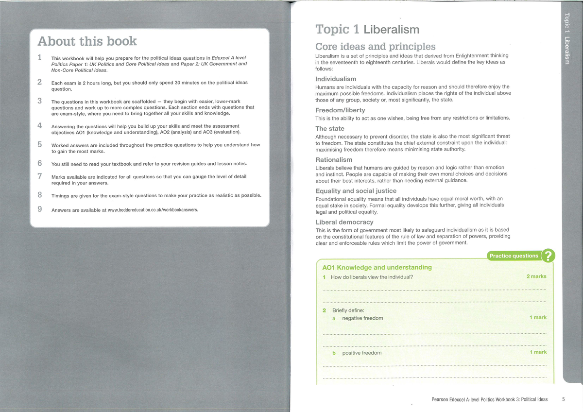 Liberalism - Liberals would define the key ideas as Political ideas ...