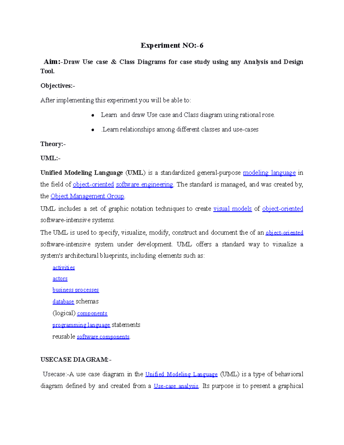 Use Case Diagram for Disaster Management System - Experiment NO:- Aim ...