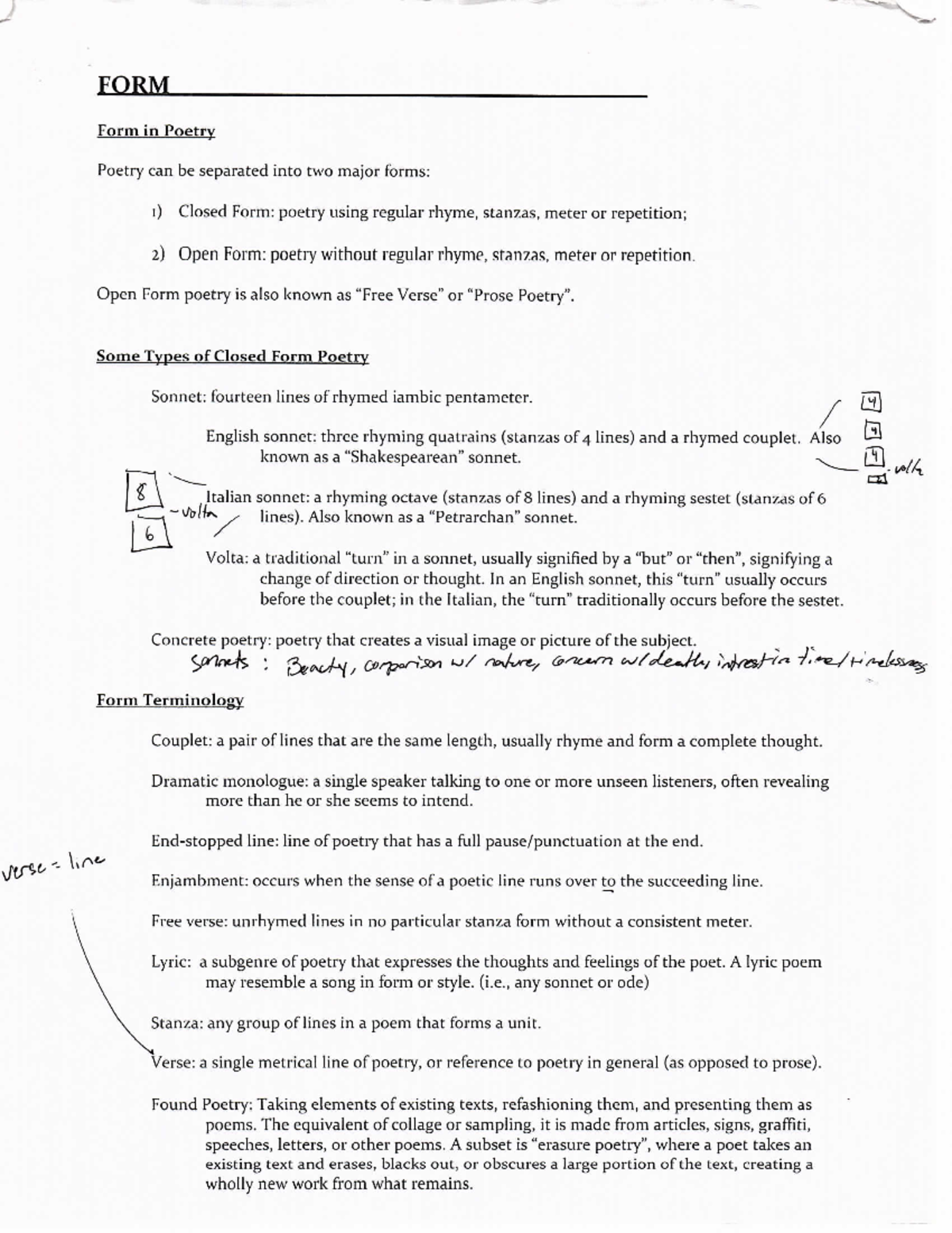 Intro to Literature Notes 20210825 - LIT 2000 - UNF - Studocu