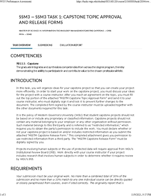 Task 2 Template - N/A - Running head: 50-CHARACTER VERSION OF TITLE IN ...