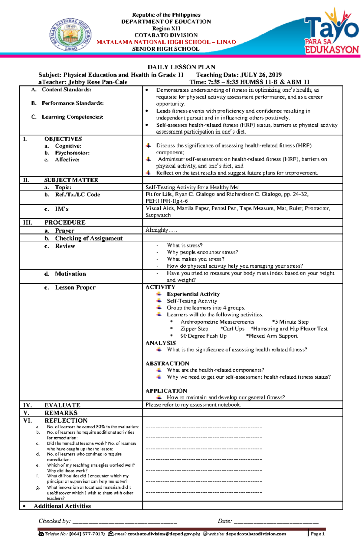 Toaz - wefawerfaefawefawefwEF - Telefax No.: (064) 577-7017; email ...