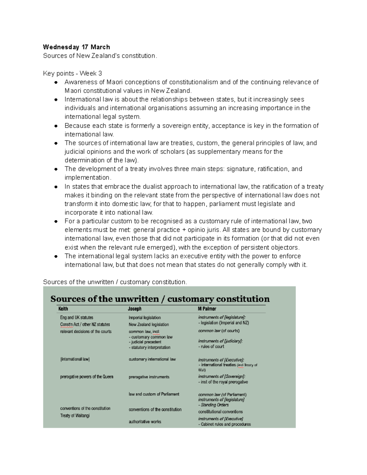 Week 4 Public - Week 4 - Wednesday 17 March Sources of New Zealand’s ...