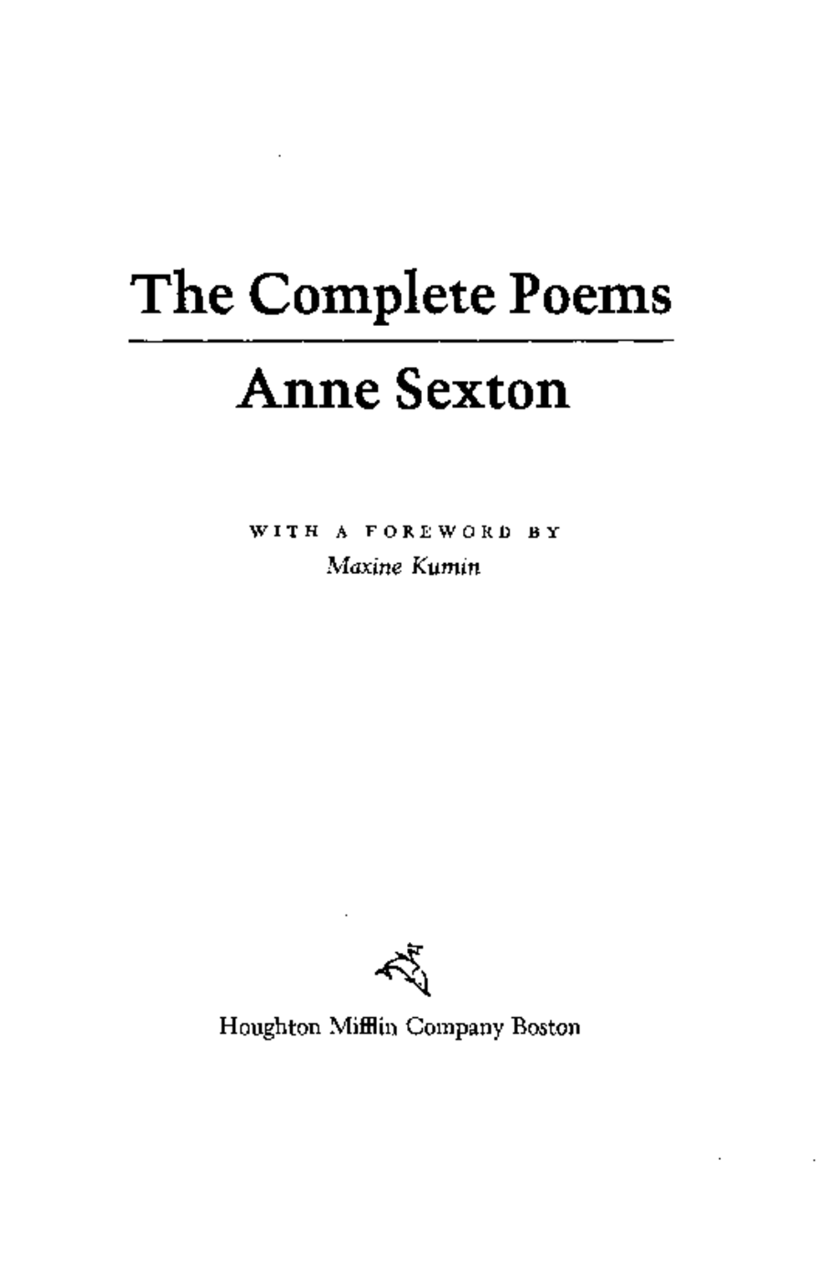 Anne Sexton - The Complete Poems 1 - Mastering Project Dynamics - The ...
