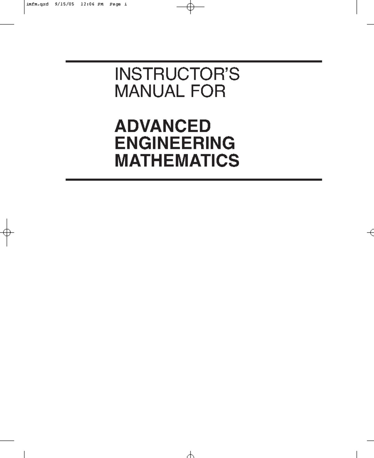 Chapter 1-Kreyzig Advanced Engineering Mathematics Solucionario 9TH ...