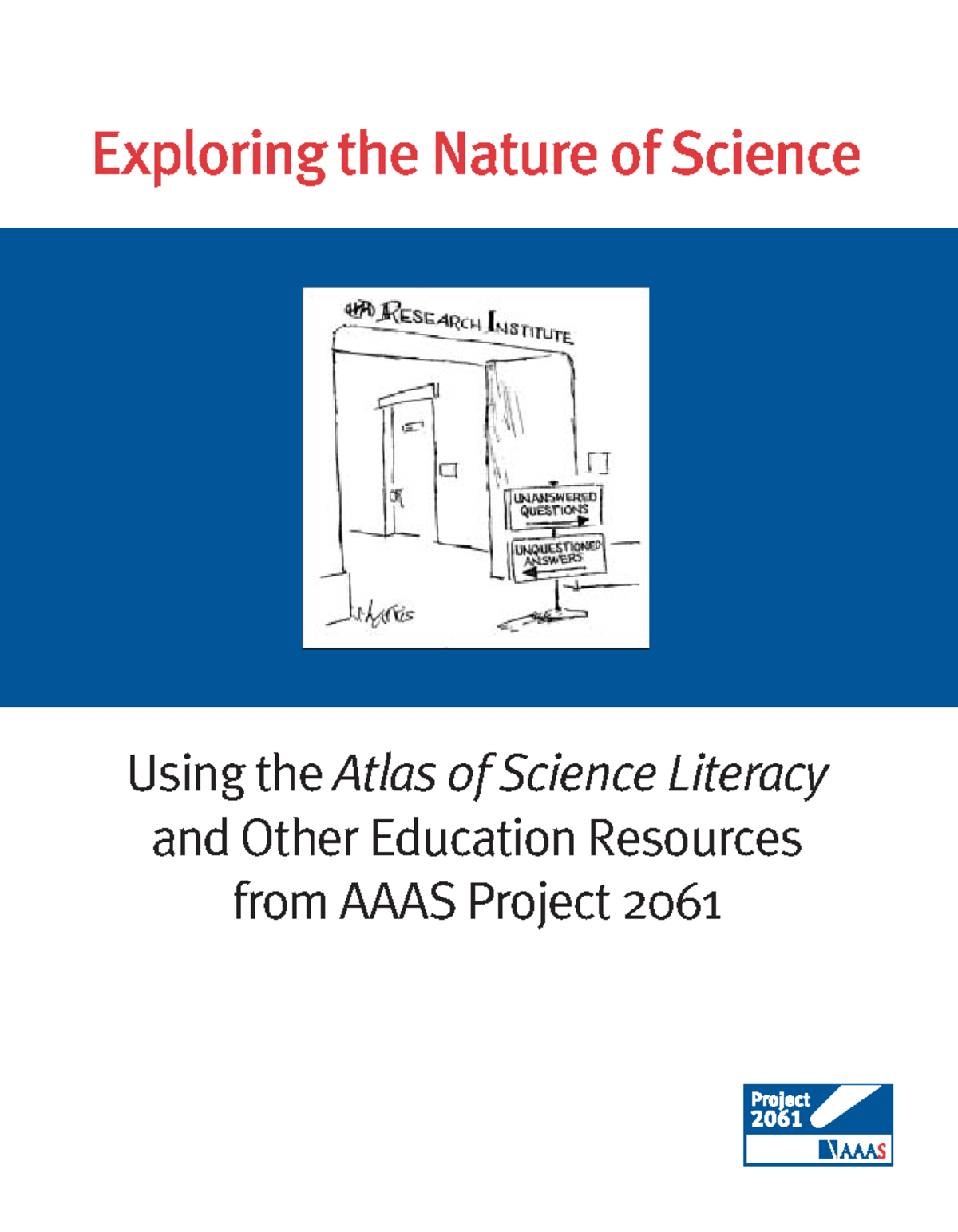 Science - ccxcsf - Exploring the Nature of Science Using the Atlas of ...