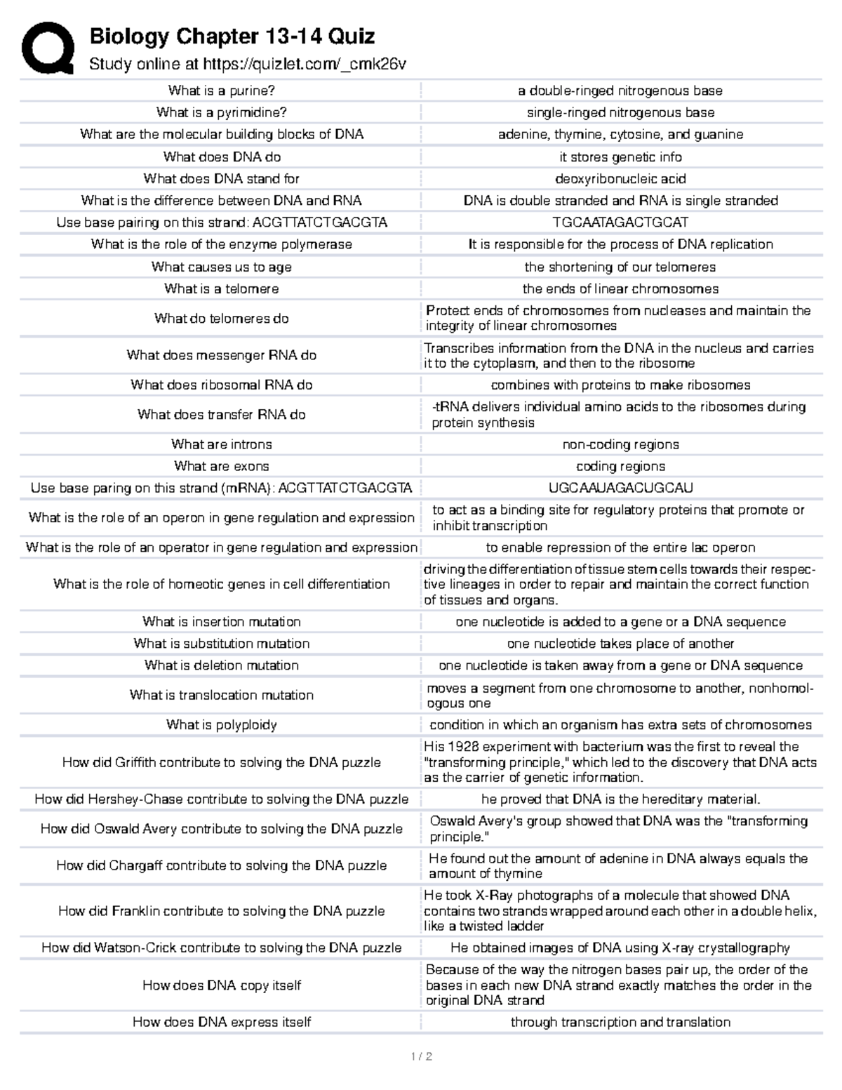 450ea2d9 e9da 4c7f bf07 cd338249 cf5c - Biology Chapter 13-14 Quiz ...