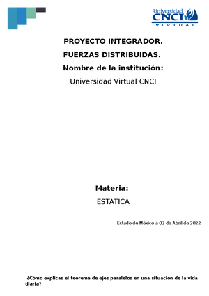 Proyecto Integrador Dibujo Asistido POR Computadora - PROYECTO INTEGRADOR SOLIDWORKS. Nombre de ...