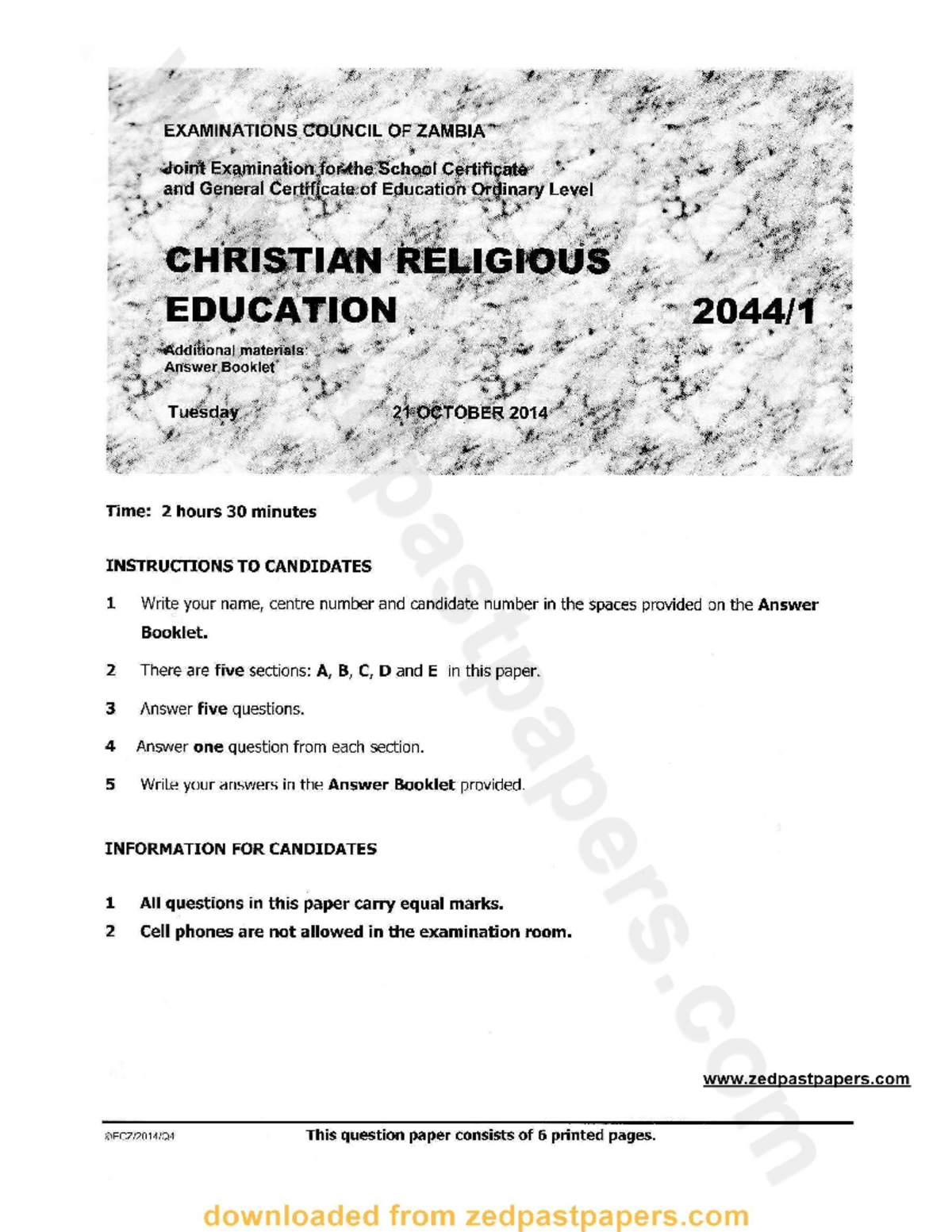 G12 re-2044 2014 - My name is Charles chinyama I'm a grade twelve (12 ...