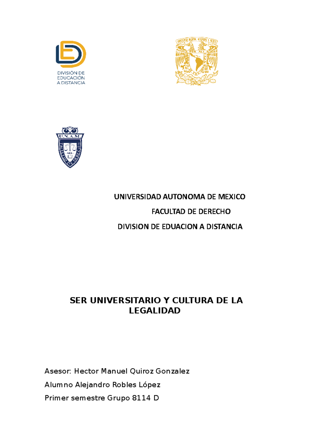 Roblesa a2u6 sucl - cuestionario - UNIVERSIDAD AUTONOMA DE MEXICO ...