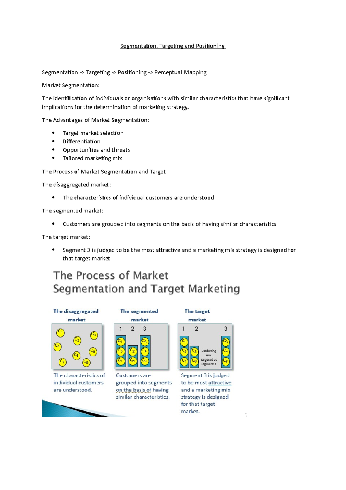 Segmentation, Targeting, Positioning - Segmentation, Targeting and ...