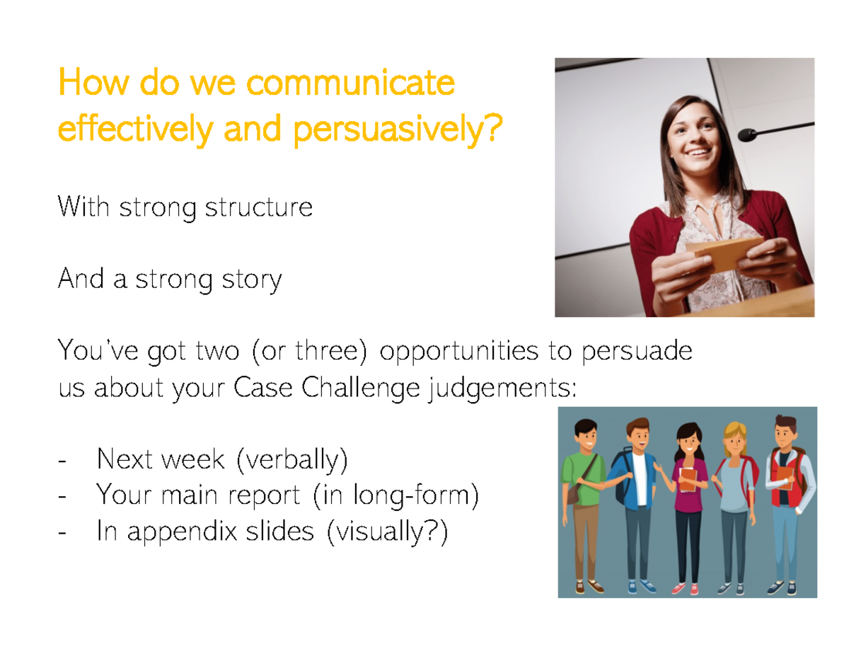 Week 10 Lecture Slides - ####### How do we communicate ...