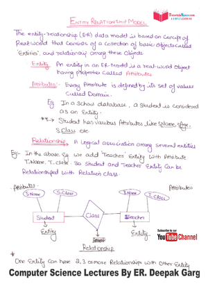 01-Introduction To DBMS-DBMS Tutorials - DBMS Lab - Studocu