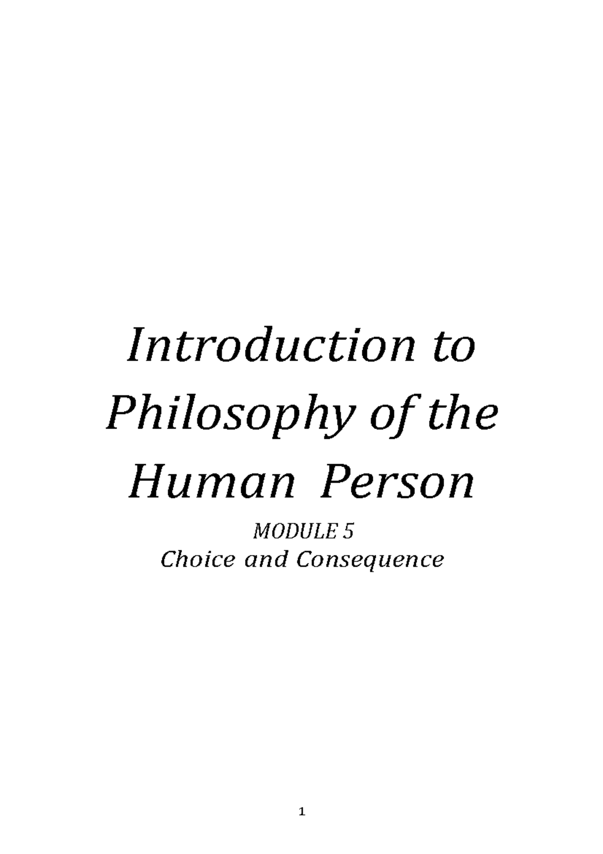 5-Module-Freedom-of-the-Human-Person - Introduction to Philosophy of ...