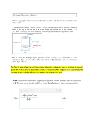 MAT 142 Week 5 Notes - MAT-142-J7774 - Circles - Studocu
