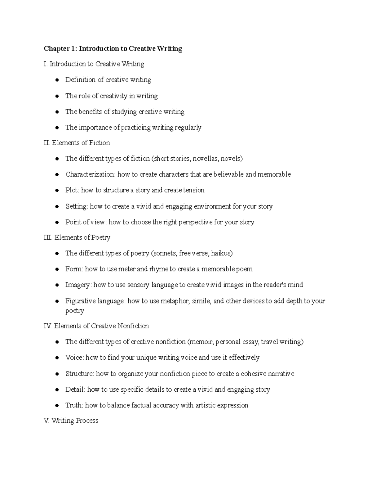 CW 100 Chapter 1 - CW 100 Notes for CH 1 - Chapter 1: Introduction to ...