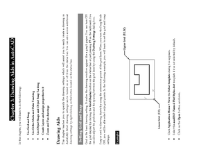 Chapter 2 Drawing Basics in Auto CAD - You will create these drawings ...