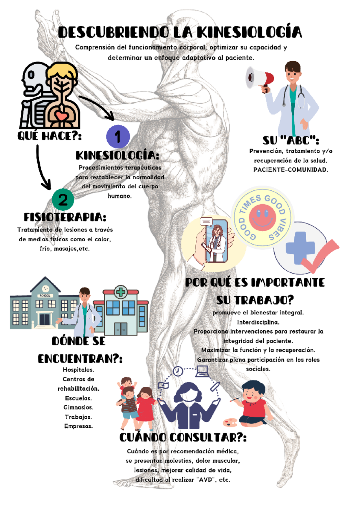 Infografía - Introducción a la Kinesiología - Studocu