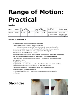 Passive Movements OF THE Upper LIMB - Elbow, Shoulder, Wrist AND HAND ...
