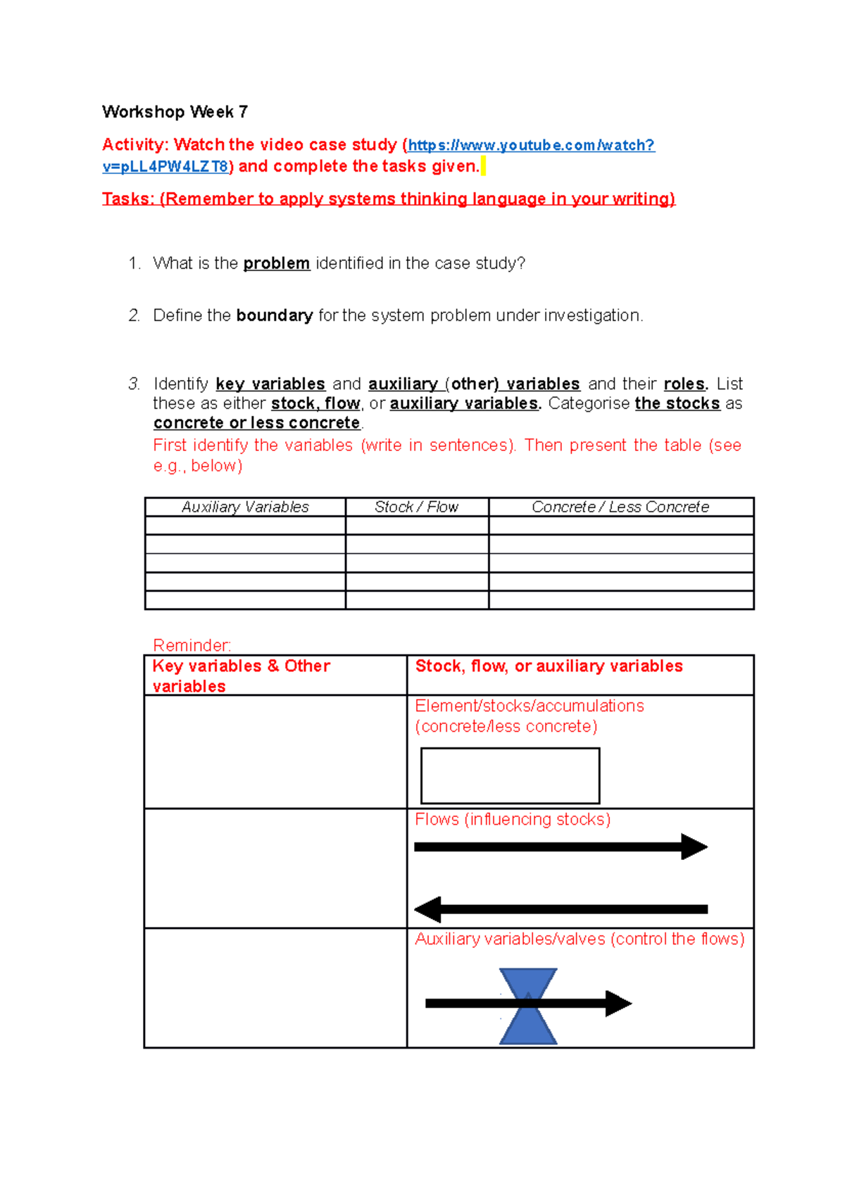 Workshop Week 7 Student Activity - 3201THS - Griffith - Studocu